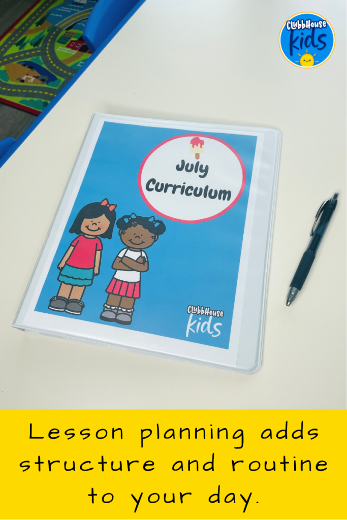 6 Reasons Why Lesson Planning Is Imporant In A Home Daycare 
