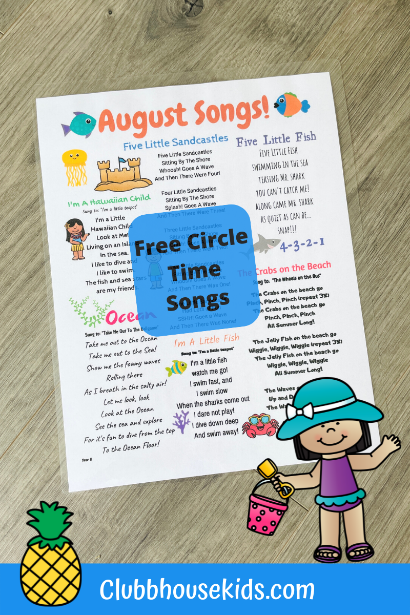 The best afternoon circle time for toddlers routine to end your daycare ...