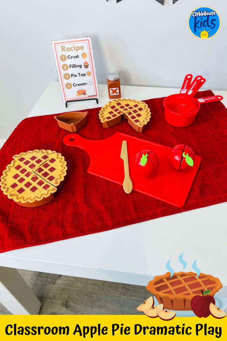 An Awesome Classroom Apple Pie Baking Dramatic Play Center To Celebrate ...