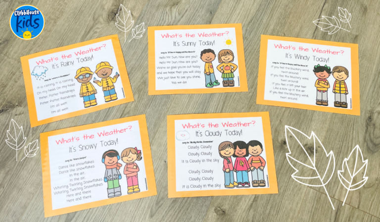 17+ Weather Songs That will Boost Your Classroom Circle Time ...