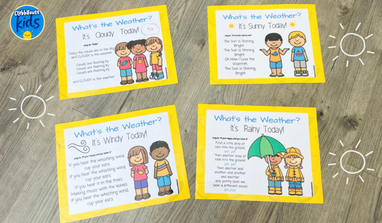 17+ Weather Songs That will Boost Your Classroom Circle Time ...