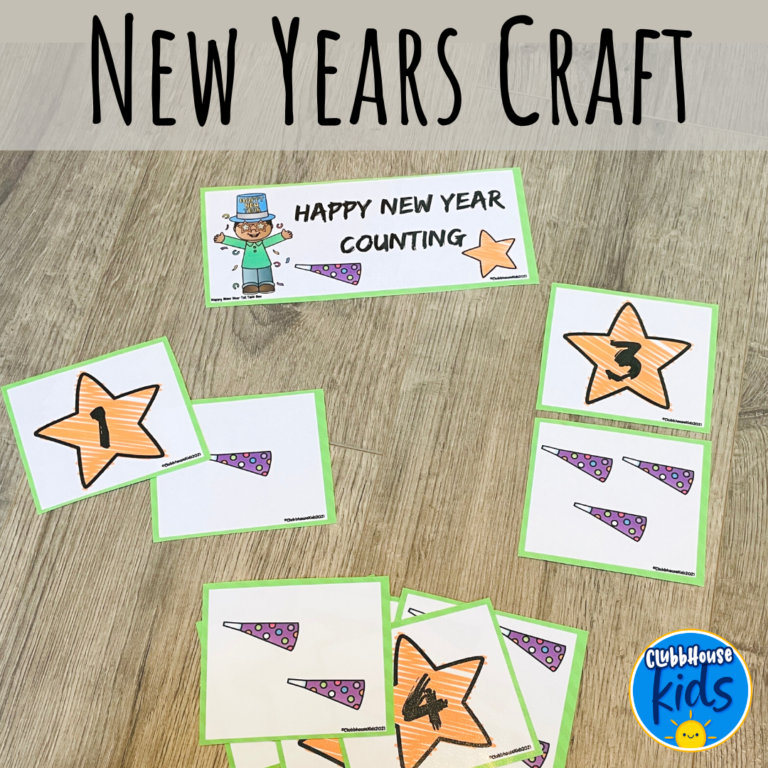 5 Amazing New Year Crafts and Ideas For Toddlers! - ClubbhouseKids