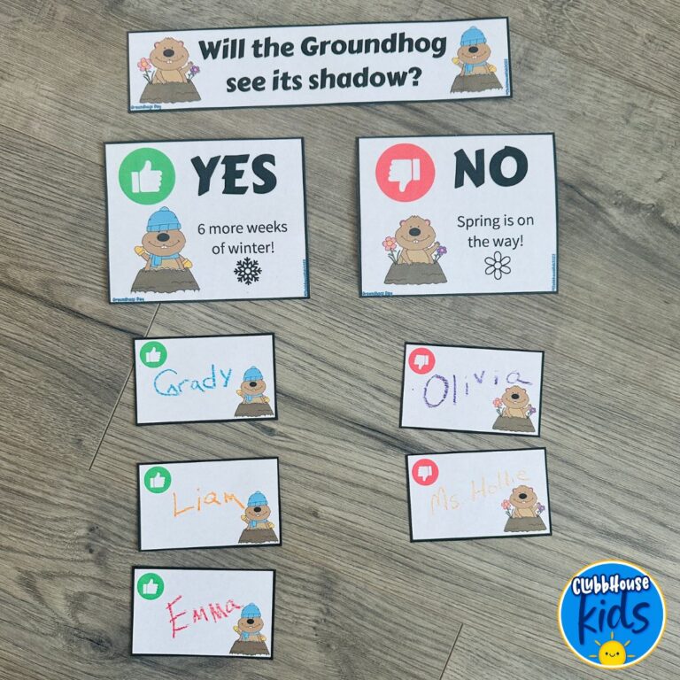 Engaging Groundhog Day Activity For Toddler and Preschool Classrooms ...