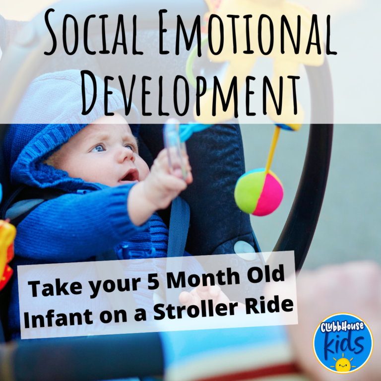 Fun Five Month Old Developmental Activities For Infants - ClubbhouseKids