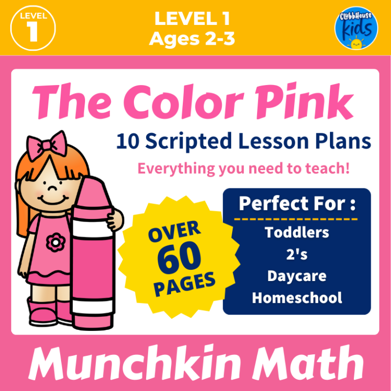 Color Activities for Toddler, Preschool, and Pre-K - ClubbhouseKids