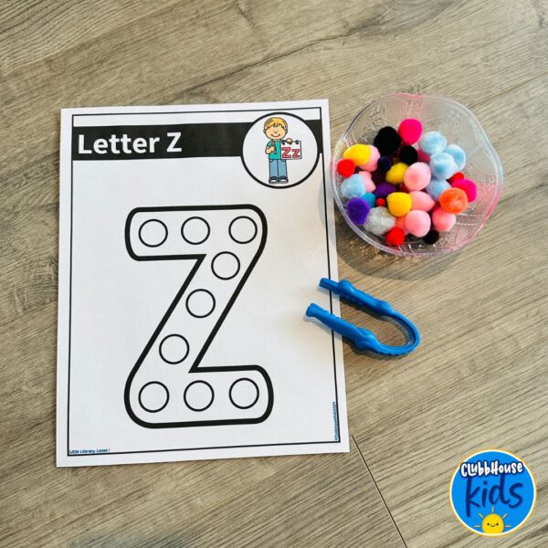 Teach the Letter Z to Toddlers and Preschoolers: Fun Zipper-Themed ...