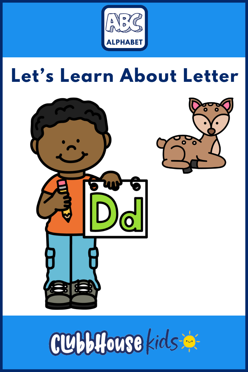 Teach the Letter D to Toddlers and Preschoolers: Engaging Deer-Themed ...
