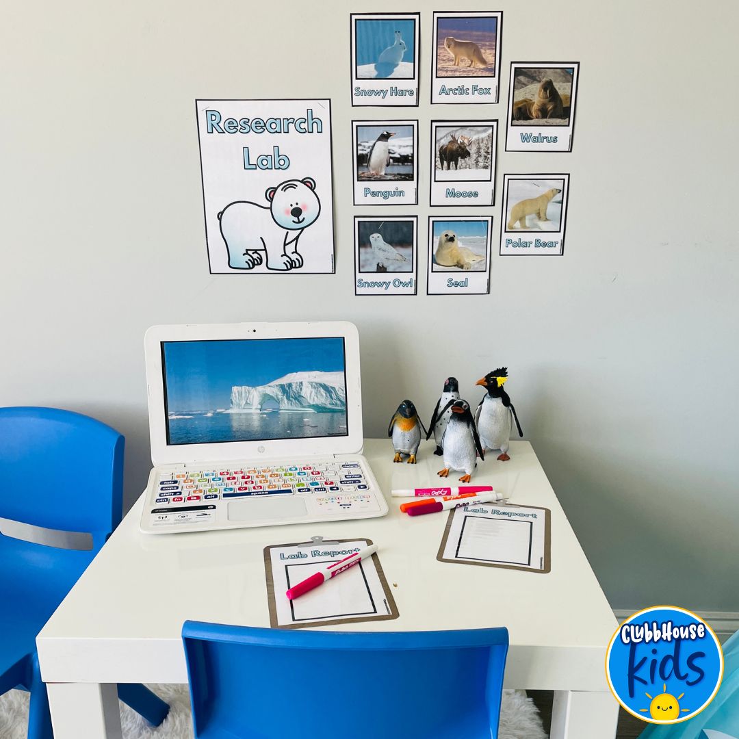 Create a Magical Winter Wonderland Dramatic Play Center for Preschool ...